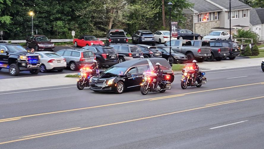 Procession honors fallen Central Berks police officer | Berks Regional ...
