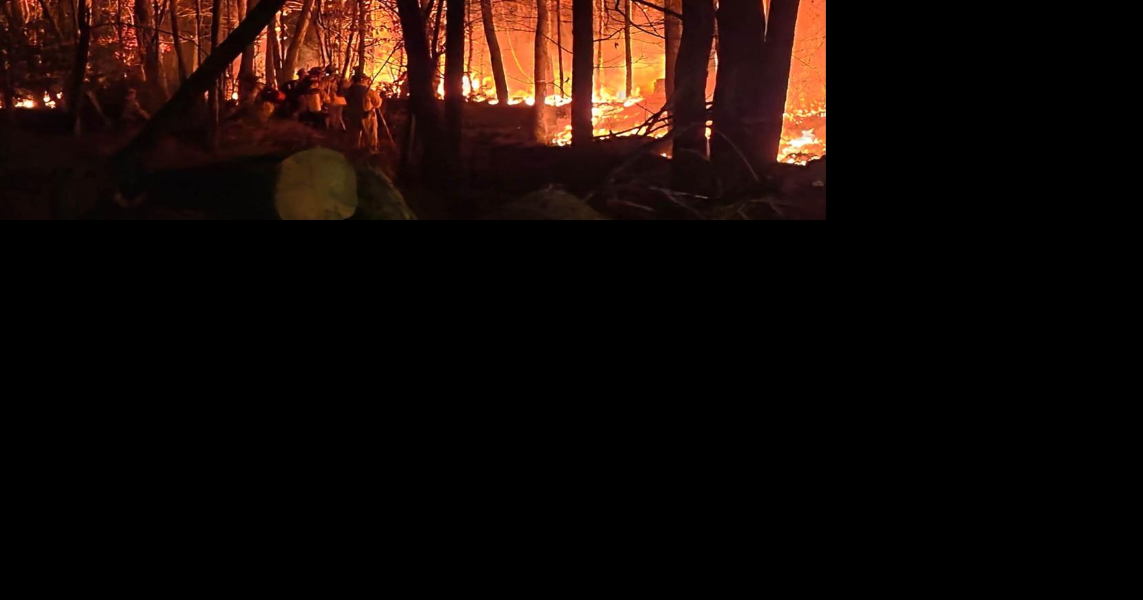 Blue Mountain fire contained, officials say | Northampton County | wfmz.com