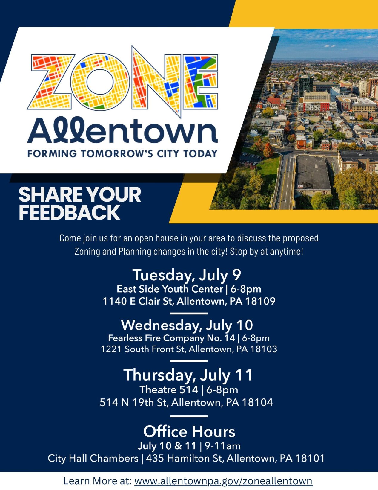 City of Allentown seeks public input on ZONE initiative | Lehigh Valley Regional News | wfmz.com