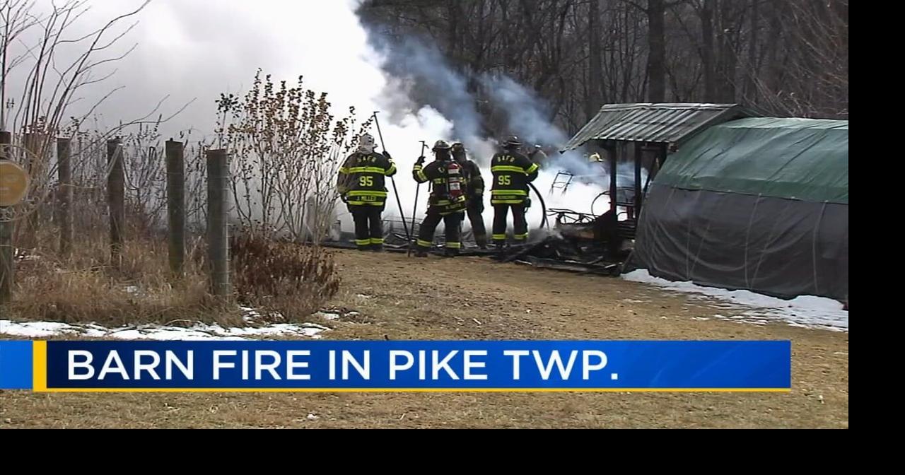 Crews battle Pike Township barn fire | Berks Regional News | wfmz.com