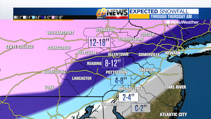 Track the snowstorm with an hour-by-hour look at future radar ...