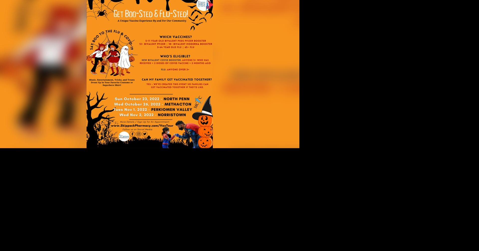 Halloween themed flu and booster vaccine clinic at North Penn High ...