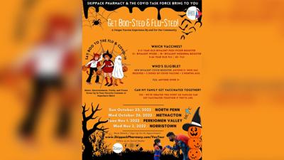 Halloween themed flu and booster vaccine clinic at North Penn High ...