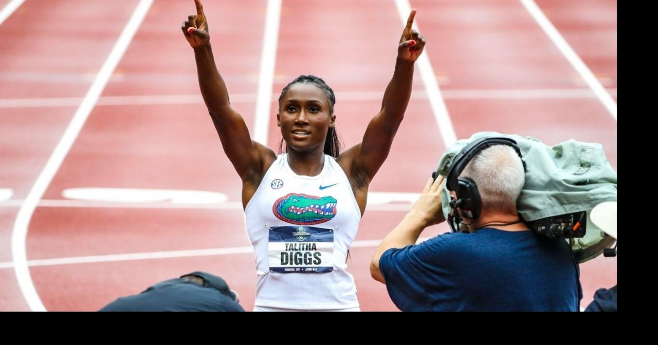 Saucon grad Talitha Diggs wins gold in the 4x400 relay at World T&F ...