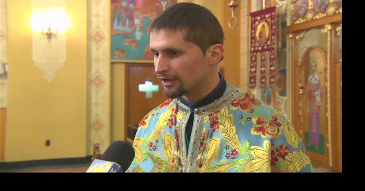 Ukrainian priest recounts family's experience in their homeland at ...