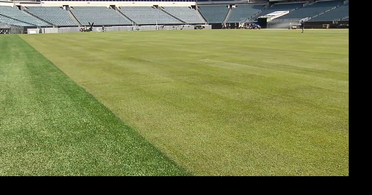 Pitch installed at Lincoln Financial Field for FIFA Club World Cup ...