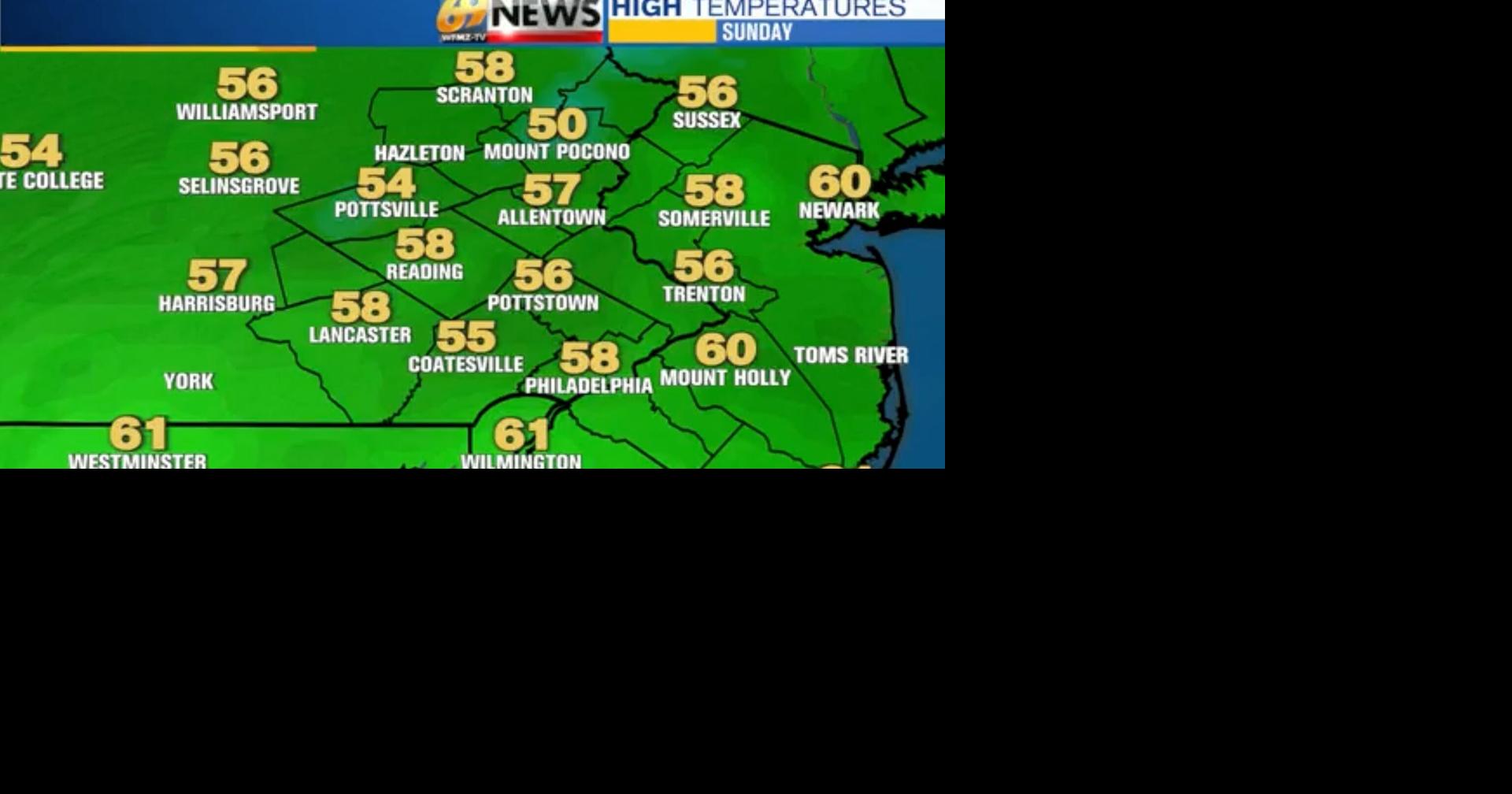 Some steadier and heavier rain this evening; staying cool and unsettled ...