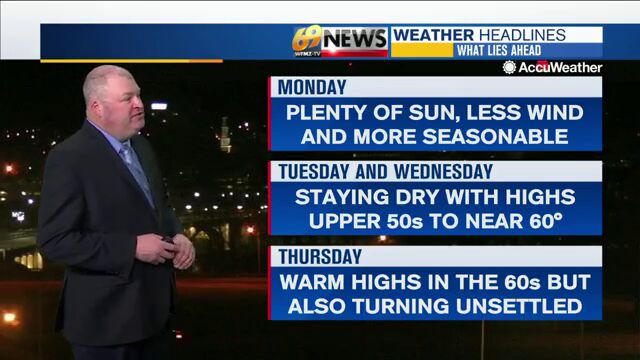 Plenty of sunshine today with milder temperatures | Weather | wfmz.com