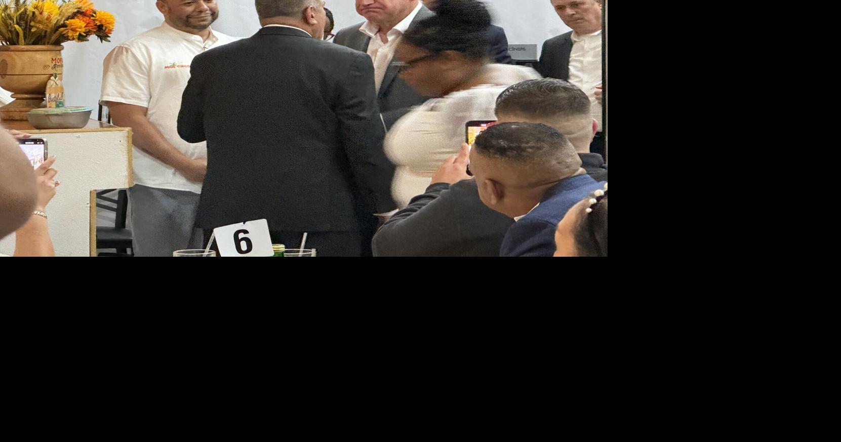 PHOTOS: Tim Walz at Mofongo Restaurant in Reading | | wfmz.com