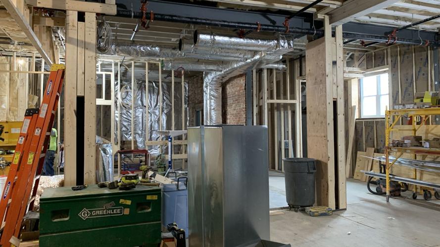 Fire hall close to finishing its comeback after fire | Berks Regional ...