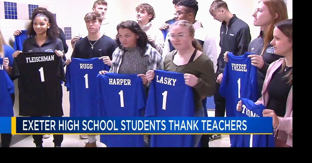 Exeter High School student athletes thank teachers | Berks Regional ...
