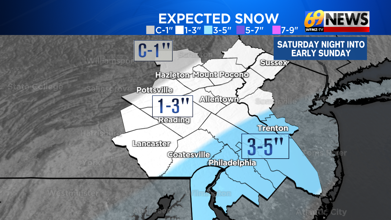 Accumulating snow overnight into early Sunday morning with more arctic ...