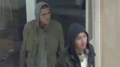 Police: Two men used murder victim's credit card hours after his death ...