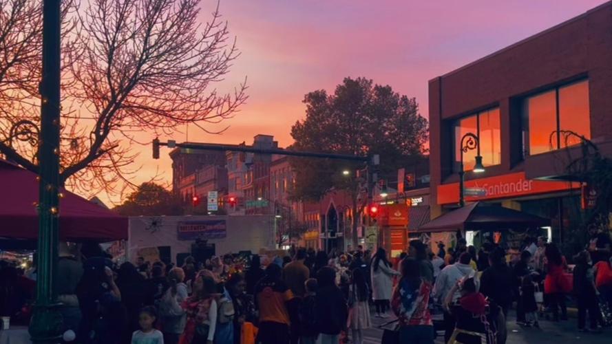 Terror-ific time on Penn Street: Reading leaders join community for ...