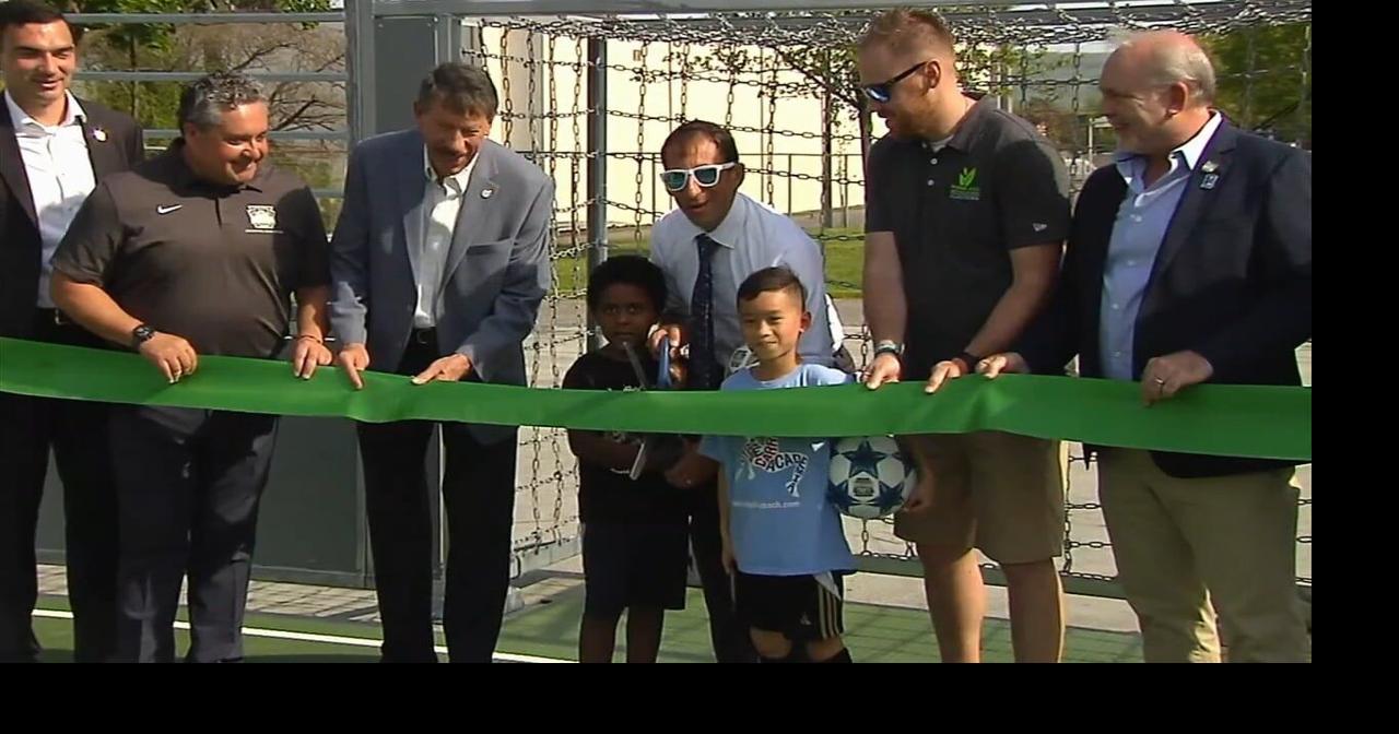 Allentown Inaugura mini cancha de fútbol en Jordan Meadows | Deportes ...