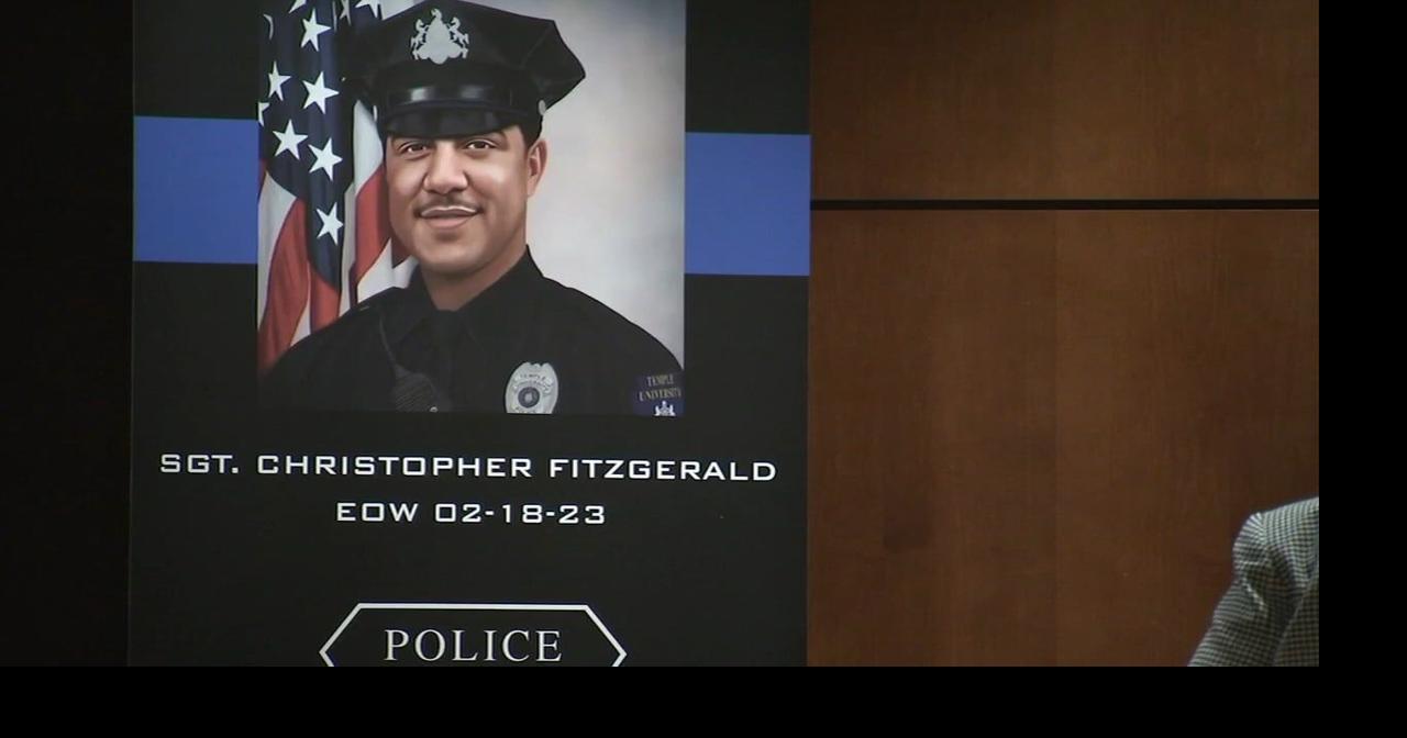 Vigil held to honor Sergeant Christopher Fitzgerald | Southeastern ...