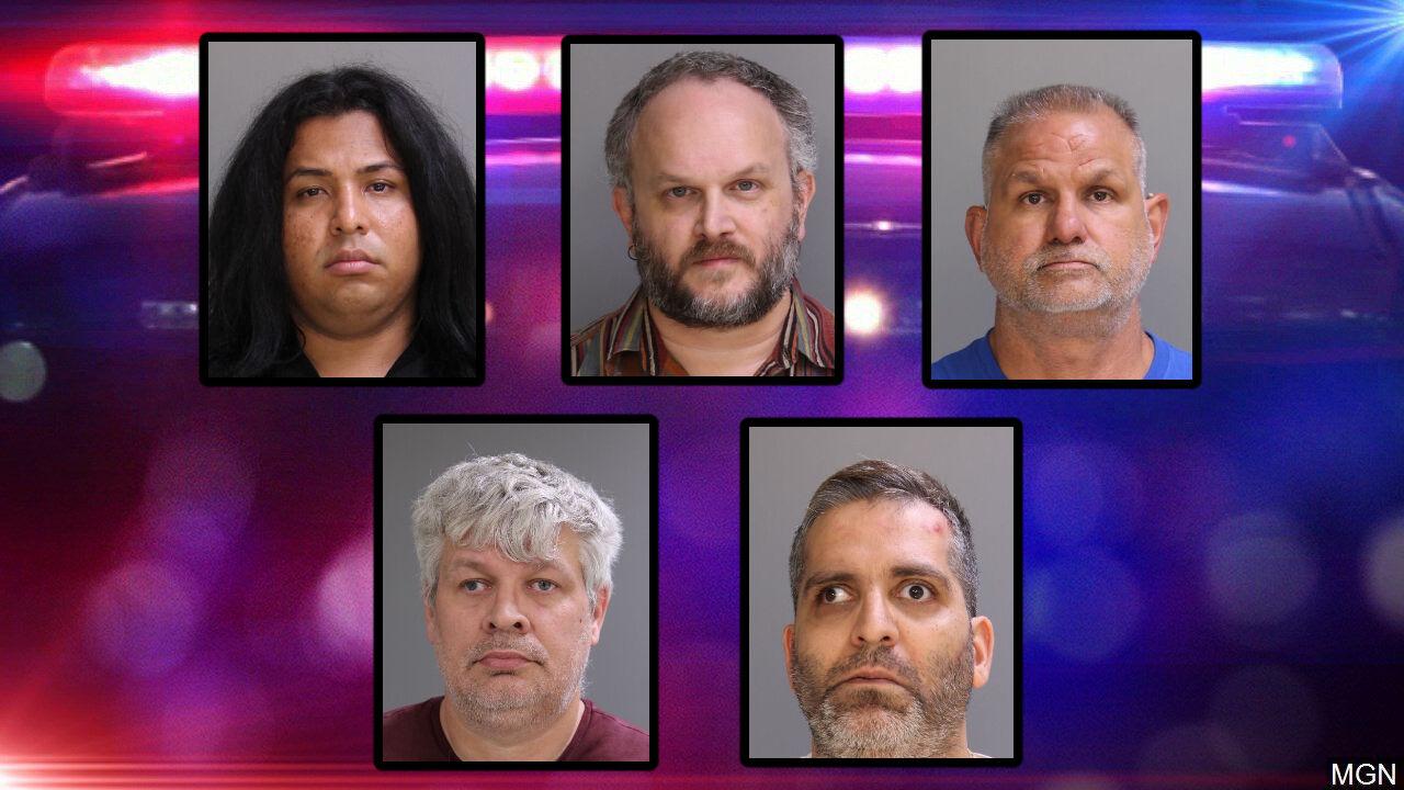 5 Montco men arrested after trying to meet 14-year-old for sex, DA says ...