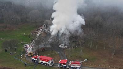 Crews battle smoky fire in Lehigh Township | Lehigh Valley Regional ...