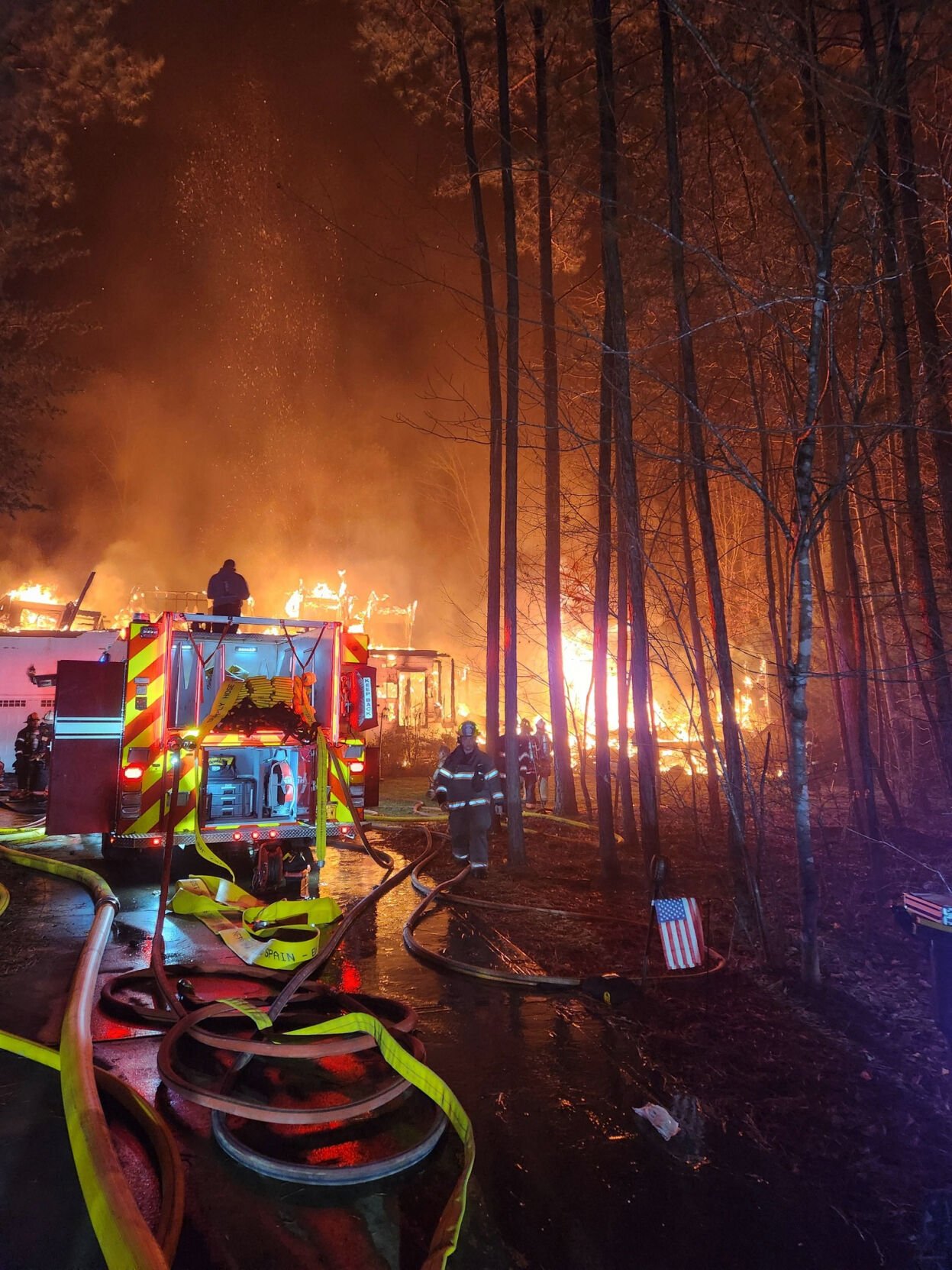 Father of NASCAR driver Denny Hamlin dies after house fire, mother ...