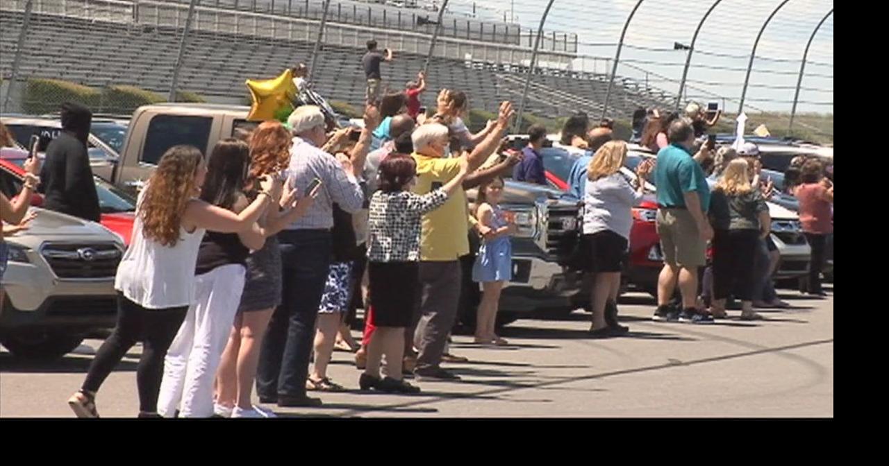 Grads take victory lap on Pocono Raceway | Poconos and Coal Region ...