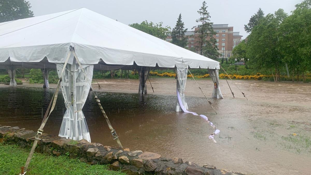 Reading Public Museum grounds hit again by flooding | Berks Regional ...
