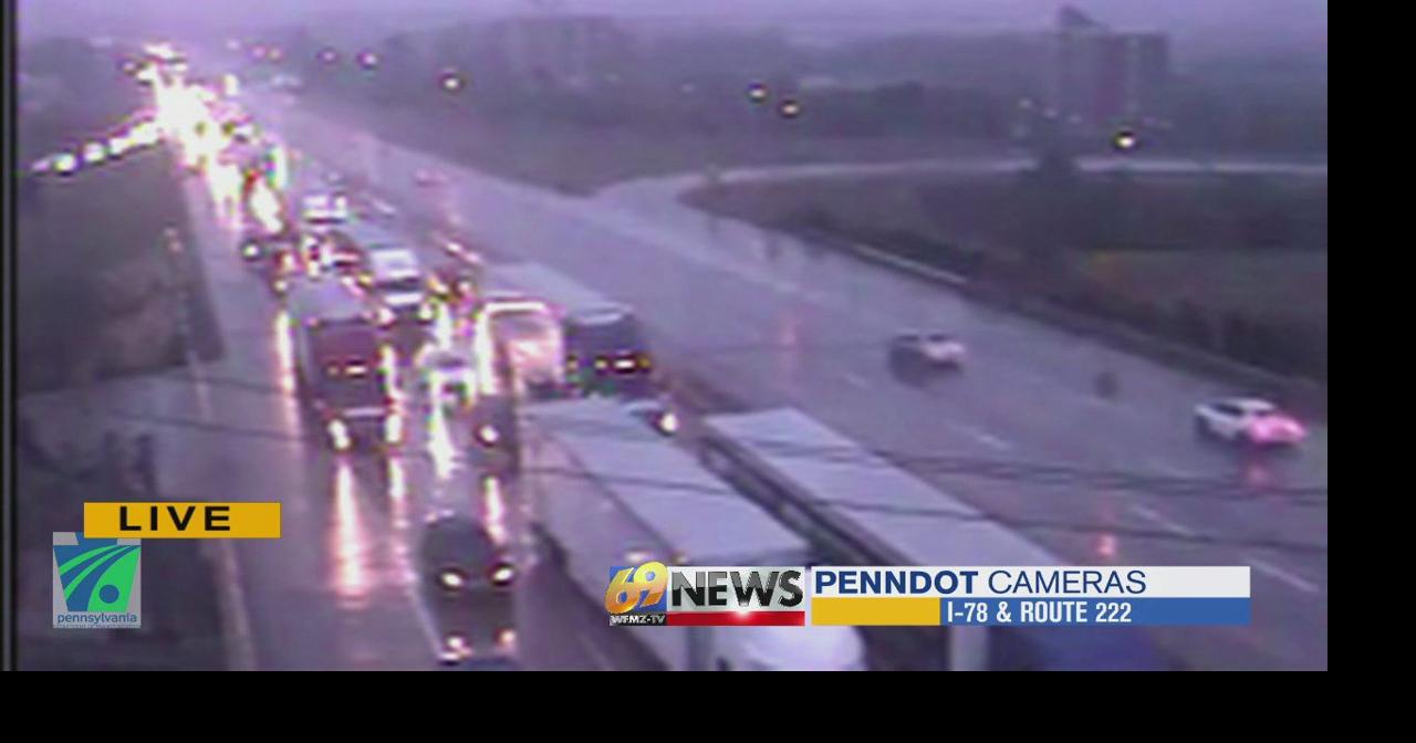 Accidents on I-78 tie up traffic during Tuesday evening commute ...