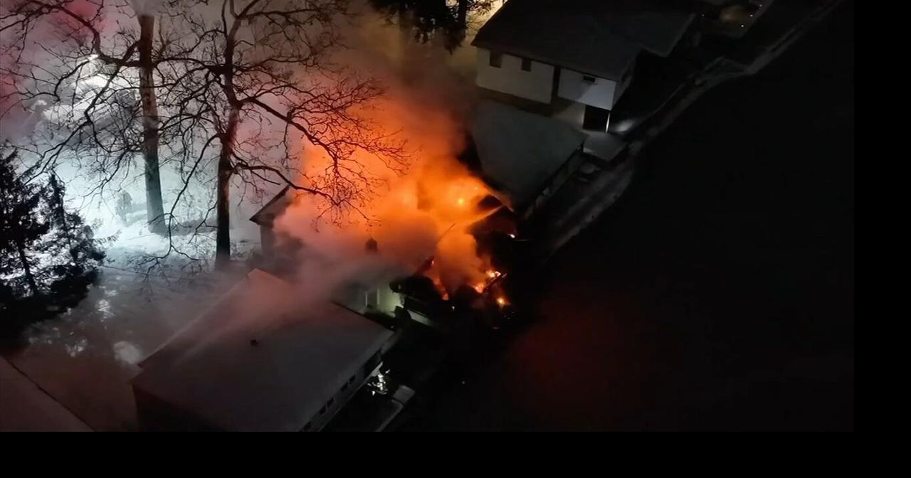 4 displaced after fire destroys home, damages another on Adams Island ...
