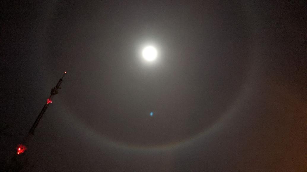 Did you see this rare ring around the moon? | Pennsylvania News | wfmz.com