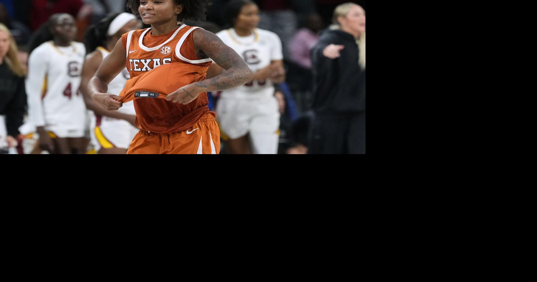 Texas jumps to No. 2 behind UConn in women's AP Top 25 after beating South Carolina and UCLA ...