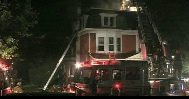 Fire consumes part of house on Penn Street in Pennsburg | News | wfmz.com
