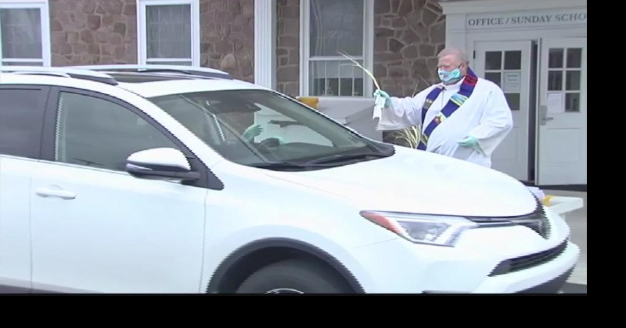 Drive-thru church: Palm Sunday takes on new look amid virus outbreak ...