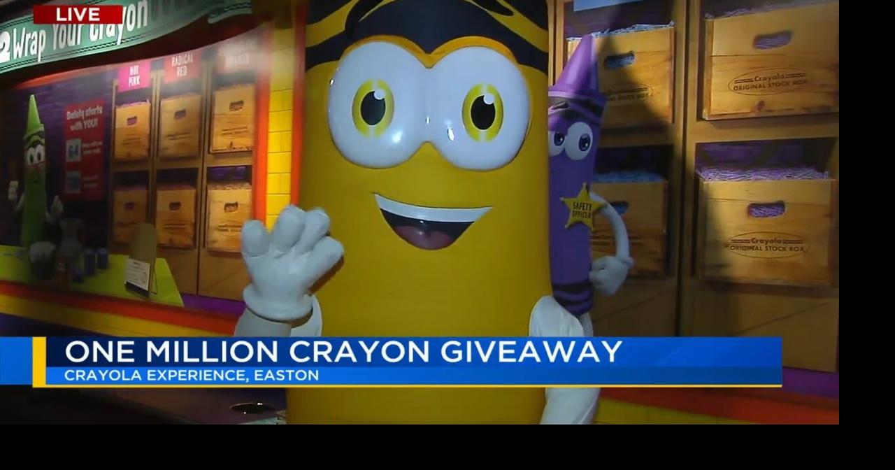 Crayola Experience kicks off Million Crayon Giveaway on National Crayon ...
