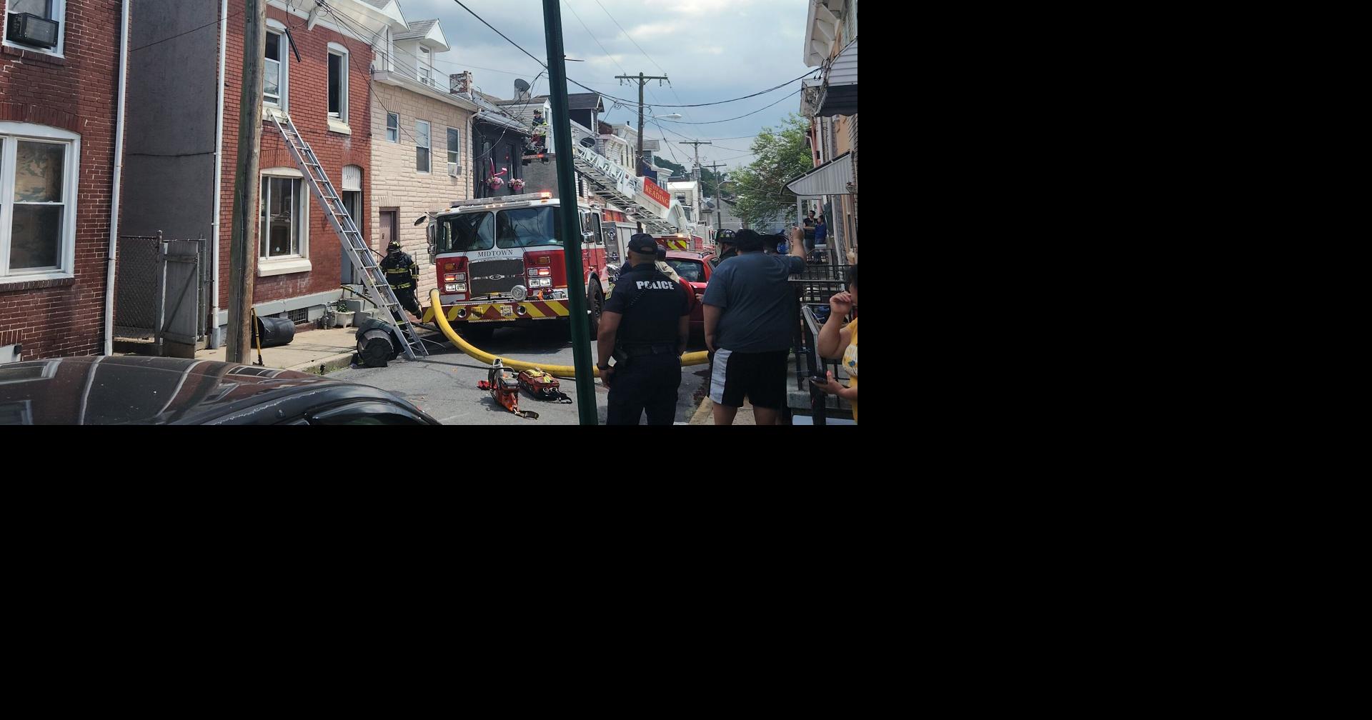 Crews battle fire in South Reading | Berks Regional News | wfmz.com