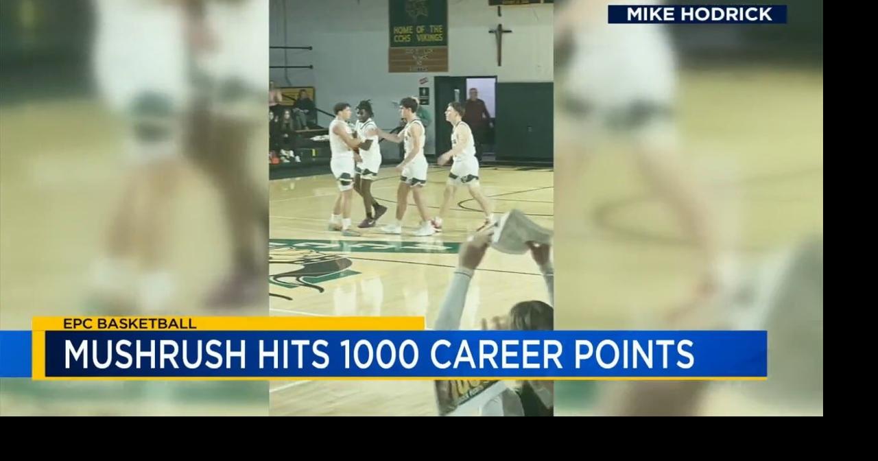 Central Catholic's Lucas Mushrush reaches 1,000-point mark in win over ...