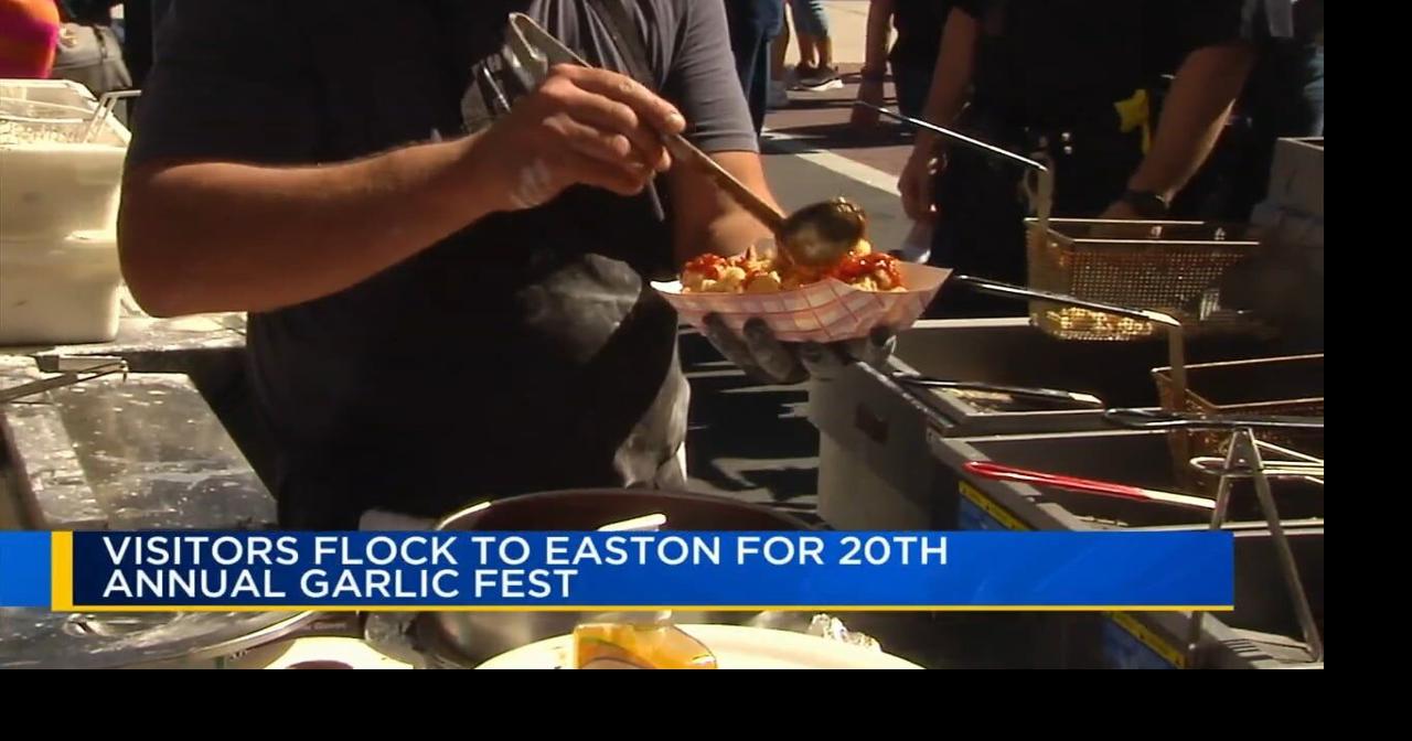Garlic, food, and music fill the streets of Easton at annual festival ...