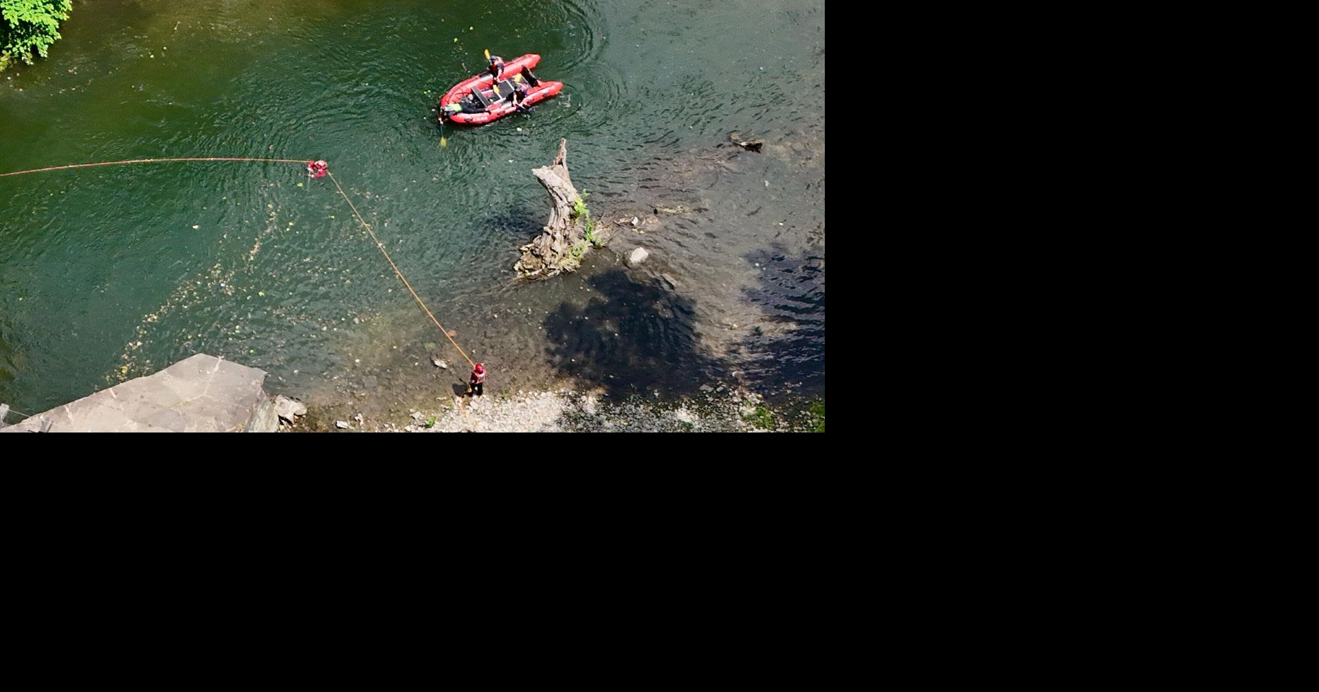 Teen dead after jumping off trestle into Jordan Creek, officials say ...