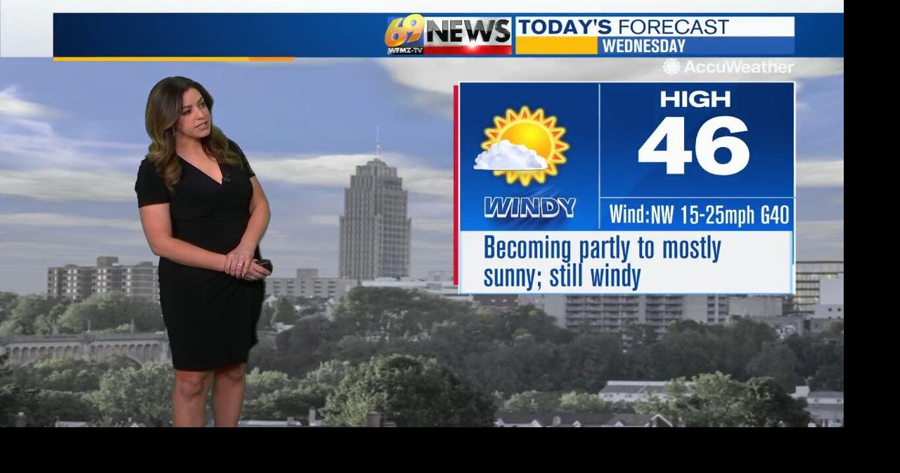 Chilly and blustery Wednesday, then a late week warmup | Weather | wfmz.com