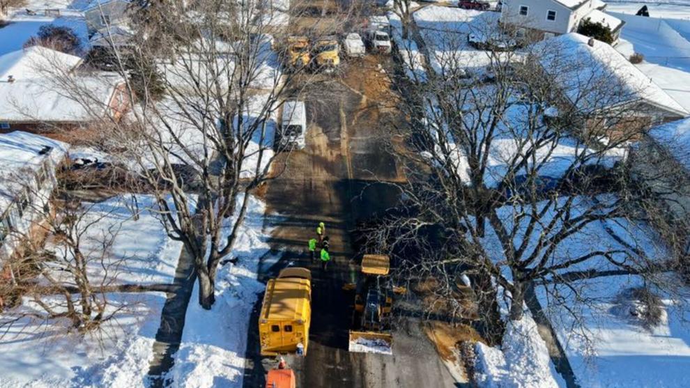 Multiple crews called to water main break in Bethlehem | Bethlehem Area ...