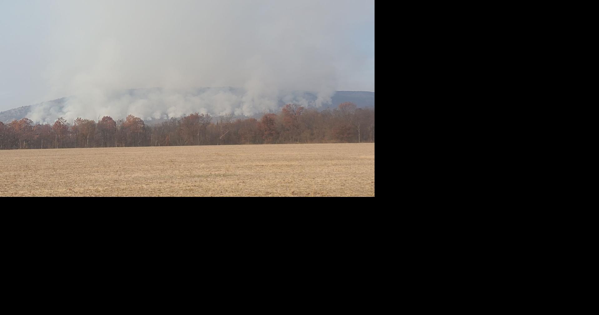 Blue Mountain fire spreads to more than 100 acres (UPDATED ...