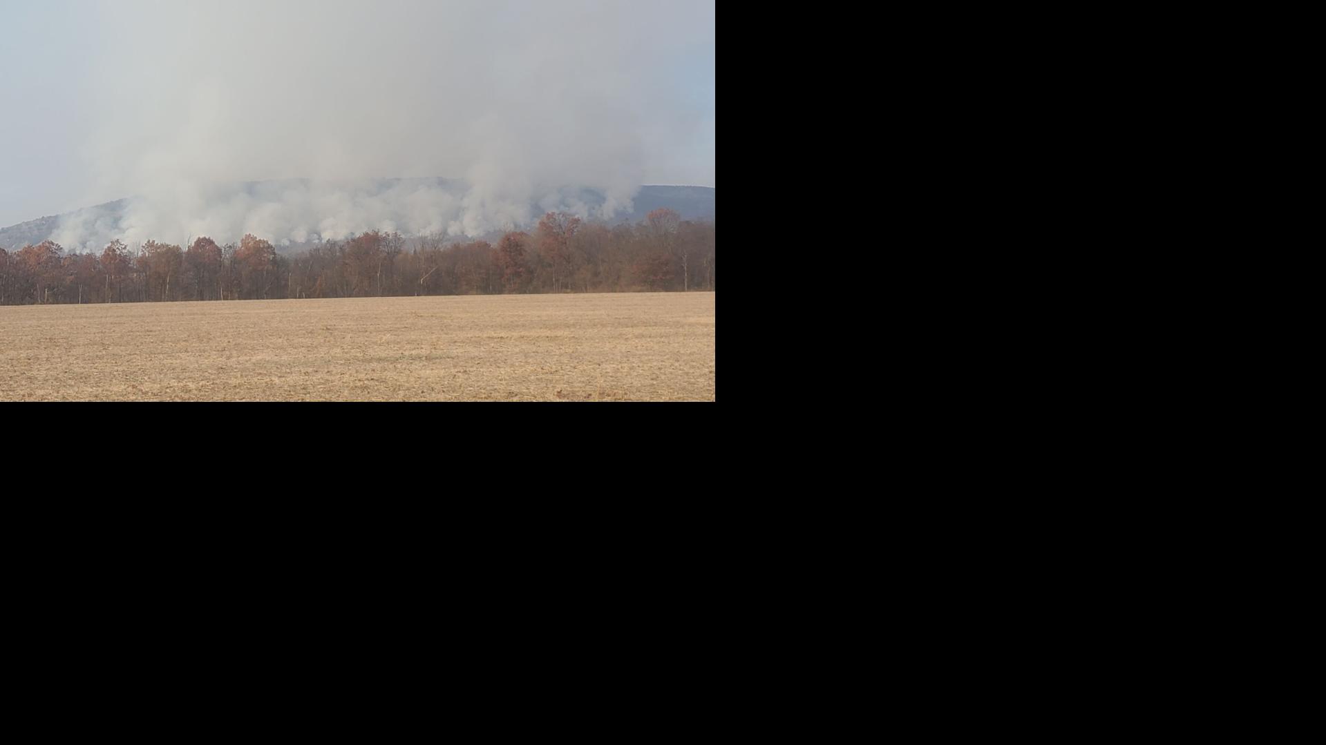 Blue Mountain fire spreads to more than 100 acres (UPDATED ...