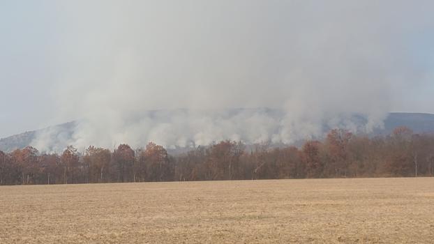 Blue Mountain fire spreads to more than 100 acres (UPDATED ...