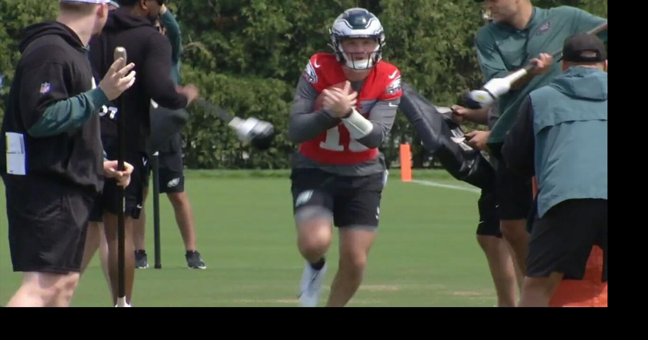 Eagles welcome draft picks, UDFAs and tryout players to NovaCare Complex for minicamp | Sports ...