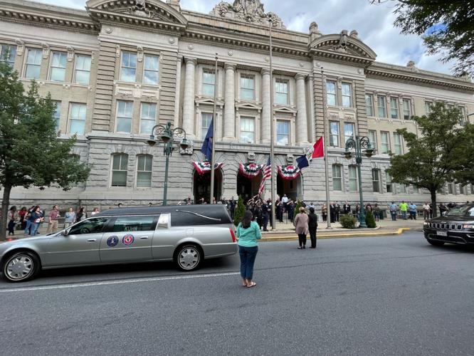 PHOTOS: Solemn salute to former Reading mayor | Berks Regional News ...