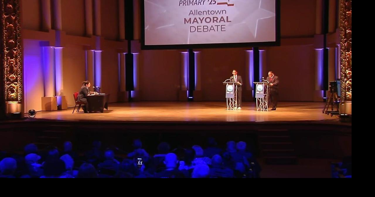 Tuerk y Zucal se enfrentan en un debate por la alcaldía de Allentown ...