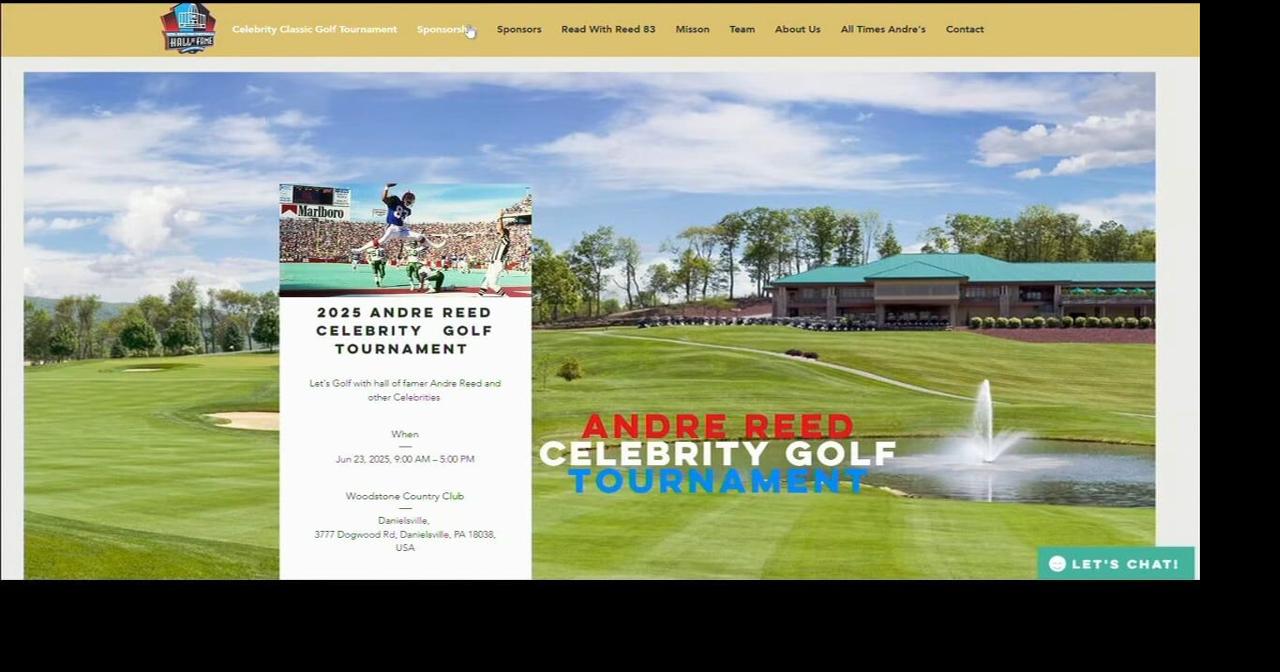 Andre Reed Celebrity Golf Tournament: 'Fun with a side of golf ...