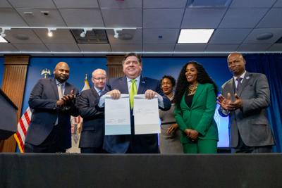 Brushing off concerns of overspending, Pritzker signs $53.1 billion state budget | News | whig.com