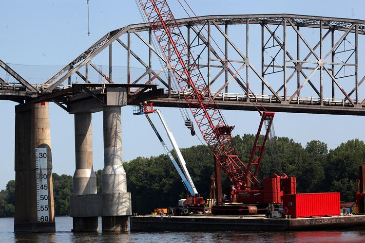 Construction Tour of New Champ Clark Bridge | Photo Galleries | whig.com