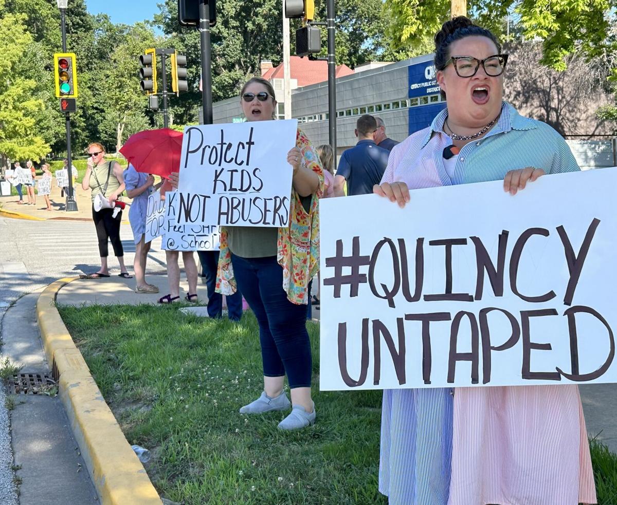 Parents protest staff conduct at Denman Elementary | Quincy Public ...