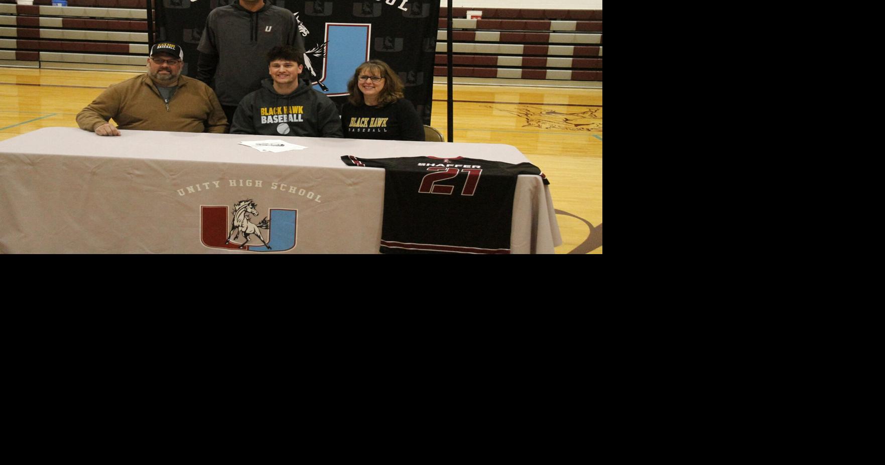 Unity senior Cody Shaffer commits to Black Hawk College | Sports | whig.com