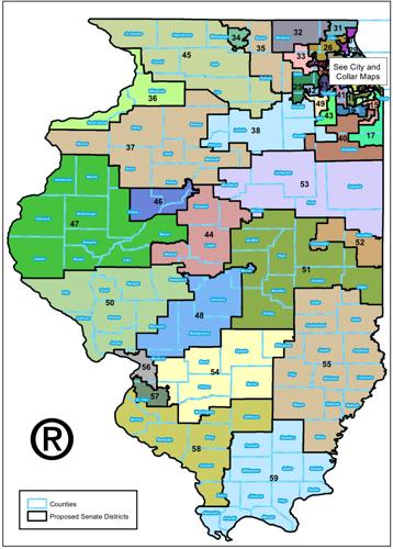 Democrats unveil plan for Illinois House districts | Article | whig.com